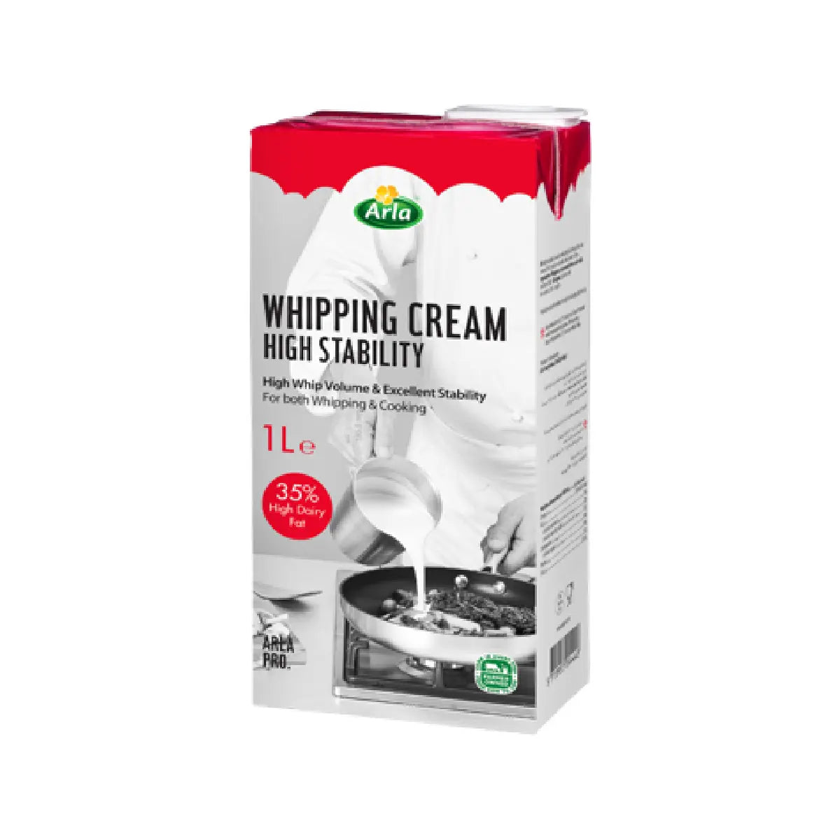 High Stability Whipping Cream 1L