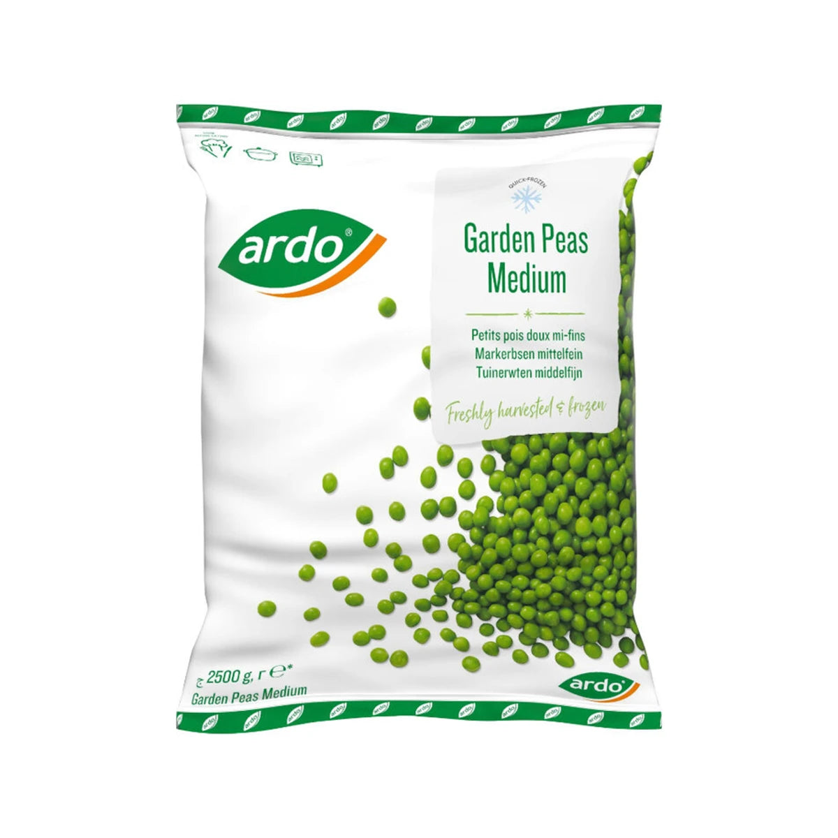 Medium Garden Peas 2.5kg