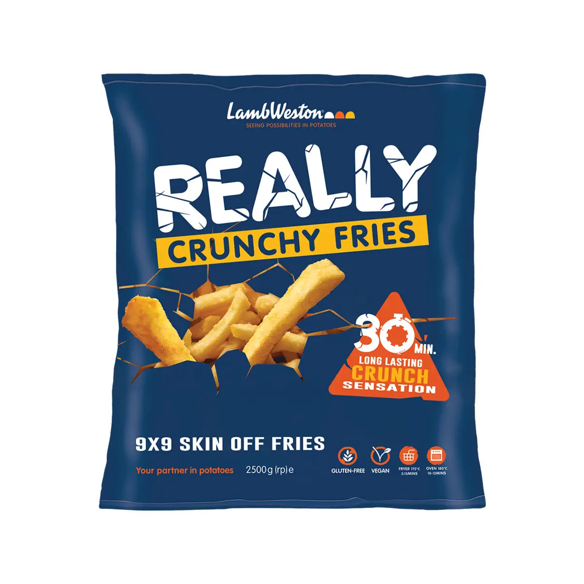 Really Crunchy Fries 9x9mm 2.5kg