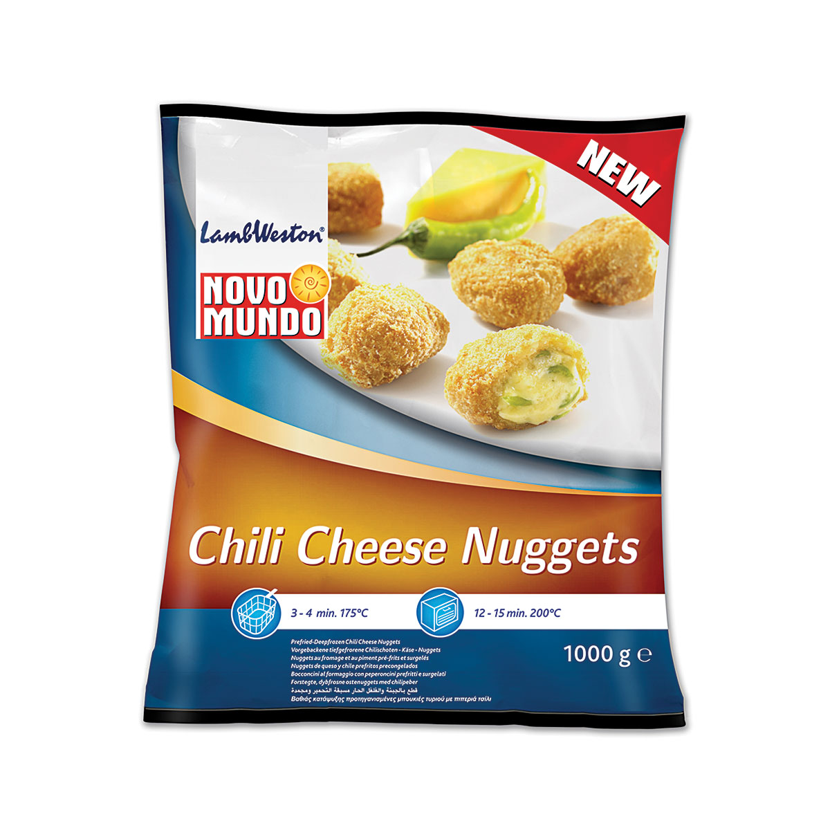 Chili Cheese Nuggets 1kg