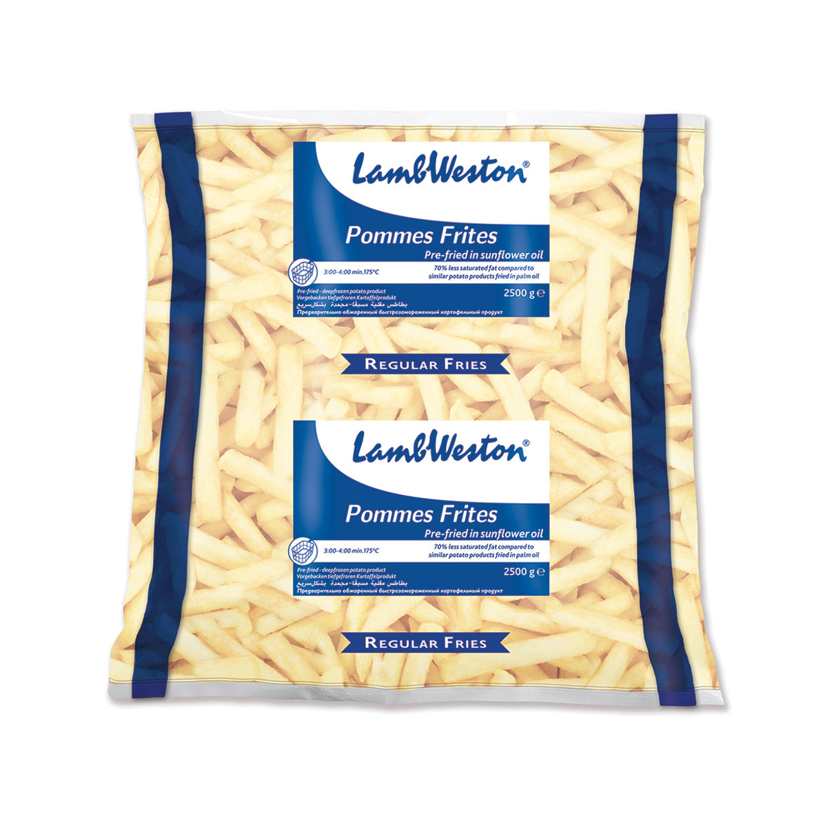 Regular Fries 6x6 2.5Kg