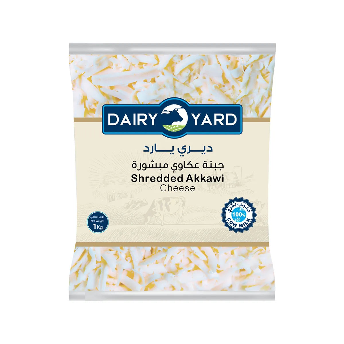Shredded Akawi Cheese 1kg