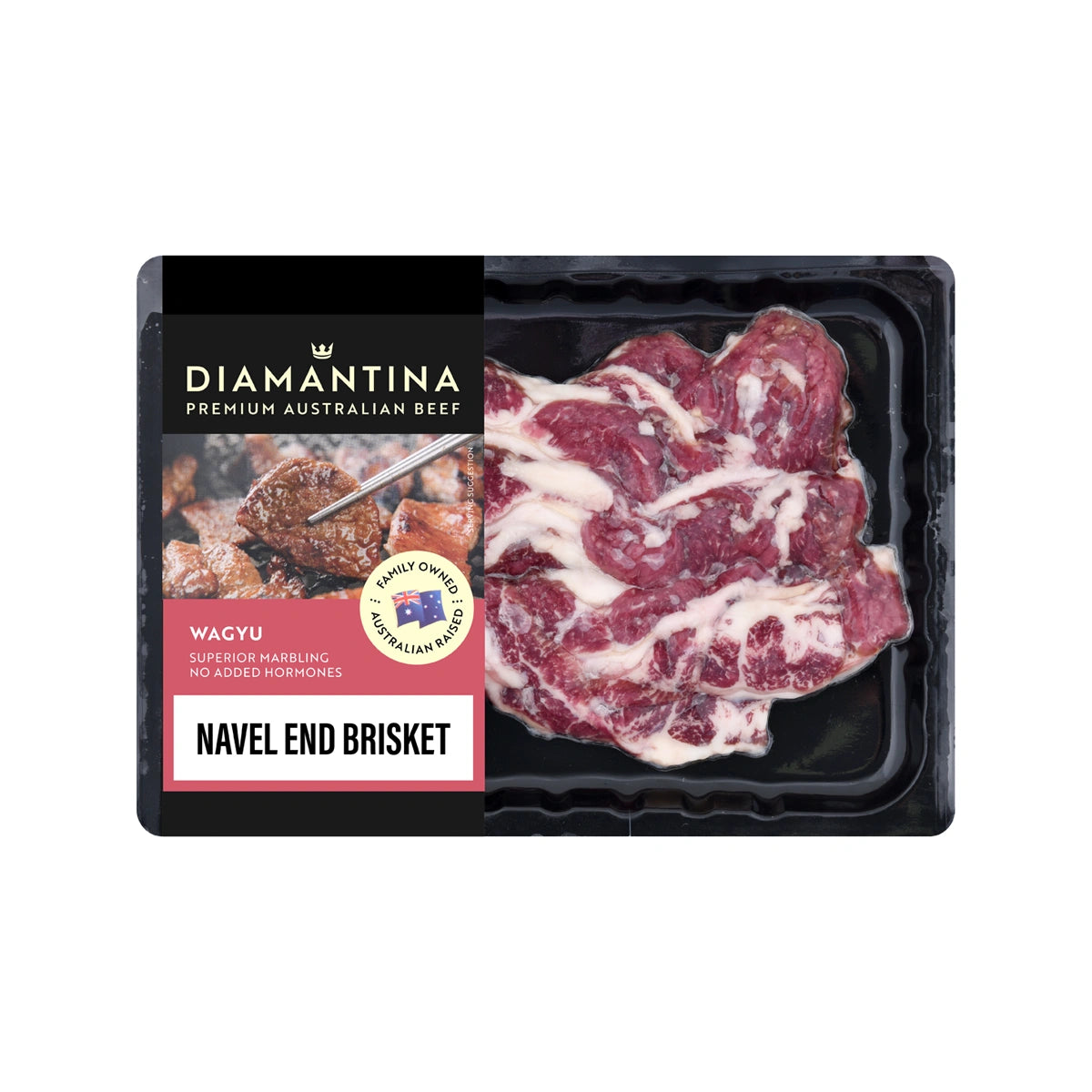 Wagyu Navel End Brisket 200g